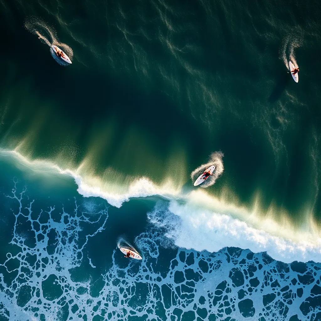 Selecting the Best Drone for Surfing Adventures