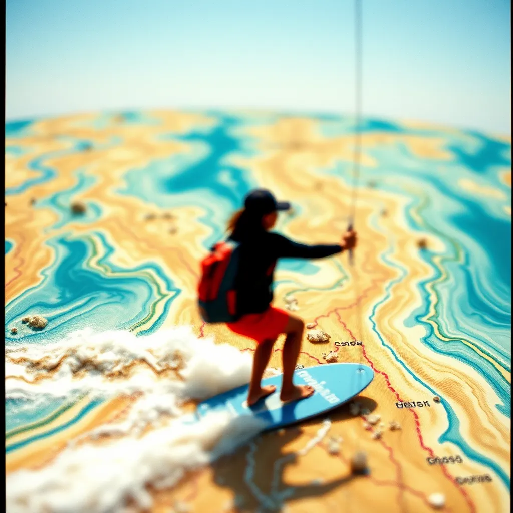 Understanding Satellite Wind Maps for Watersports