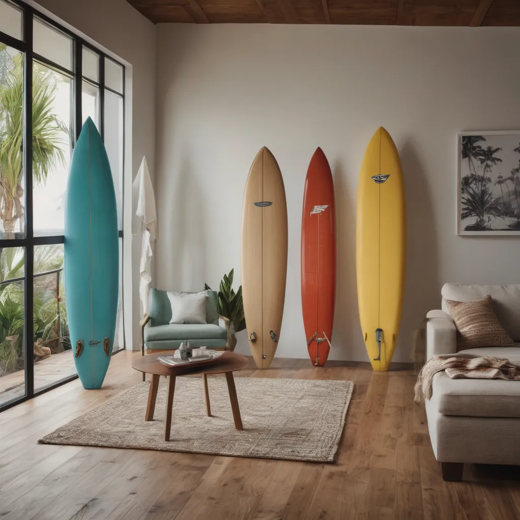 Exploring Surfboard Displays: Aesthetic and Functional Insights